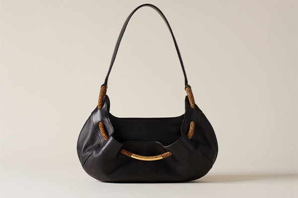 Filo Collection: Leather Hobo and Shopper Bags | Borbonese