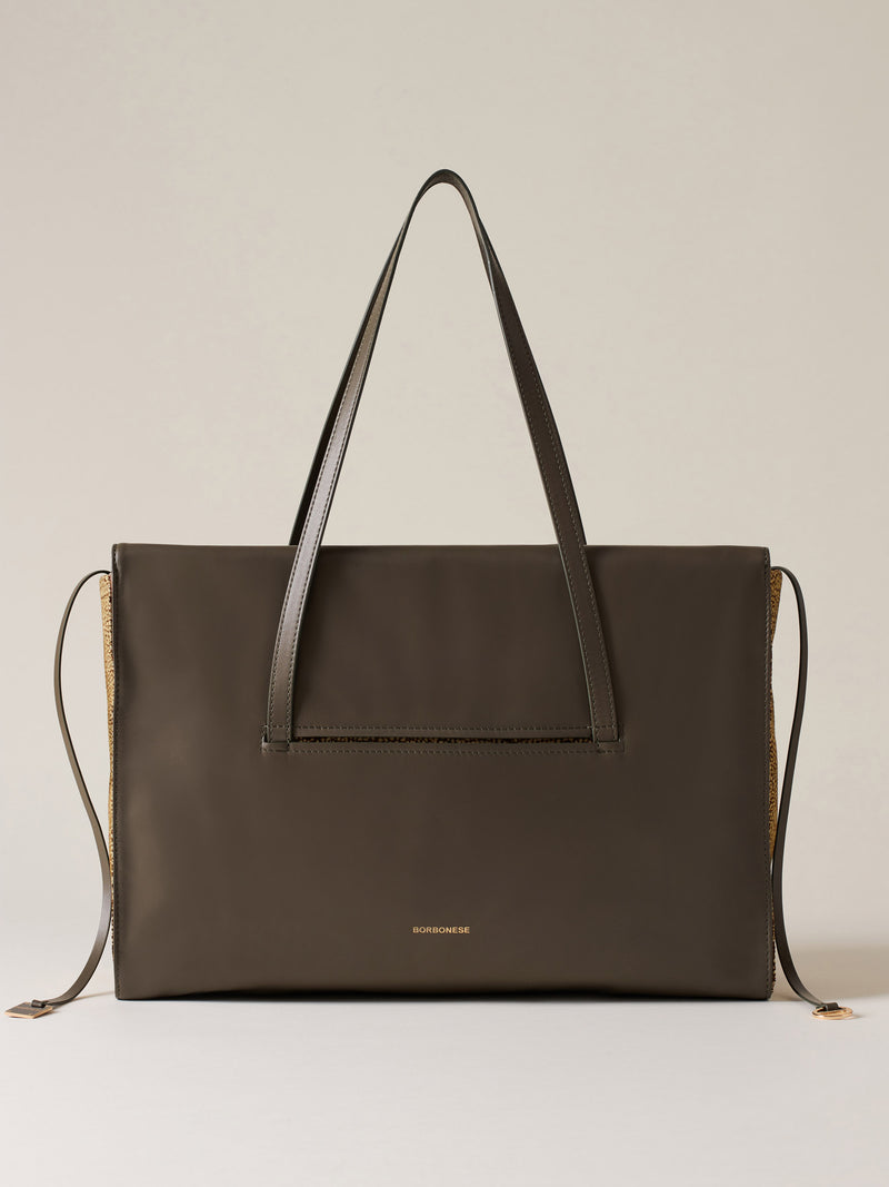 Bags and Backpacks Woman: leather and fabric | Borbonese