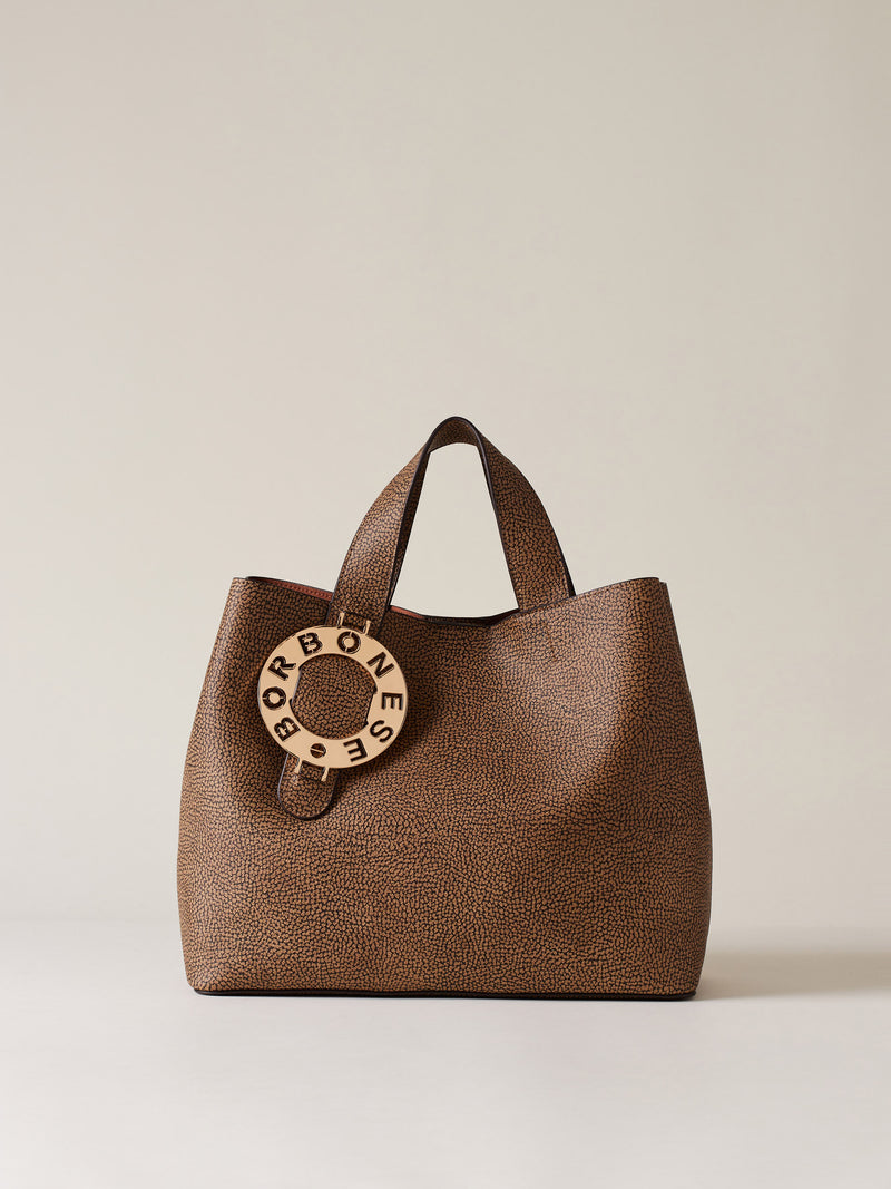 Bags and Backpacks Woman: leather and fabric | Borbonese