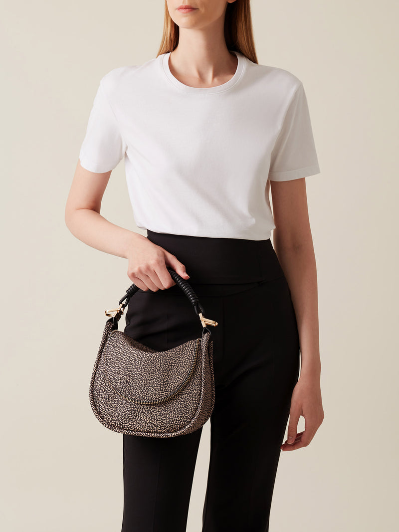 Bags and Backpacks Woman: leather and fabric | Borbonese