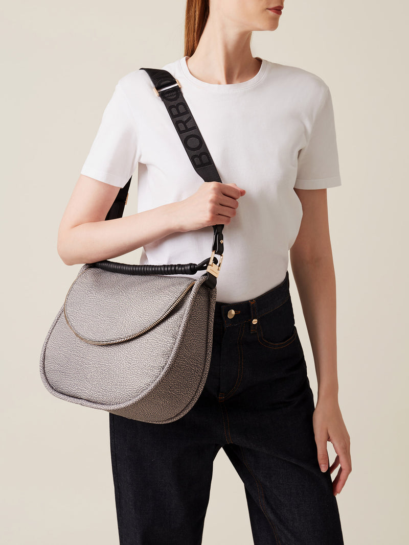 Bags and Backpacks Woman: leather and fabric | Borbonese