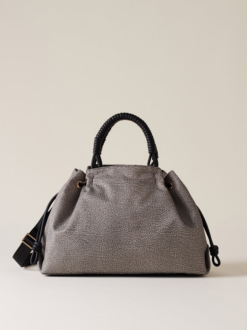 Bags and Backpacks Woman: leather and fabric | Borbonese